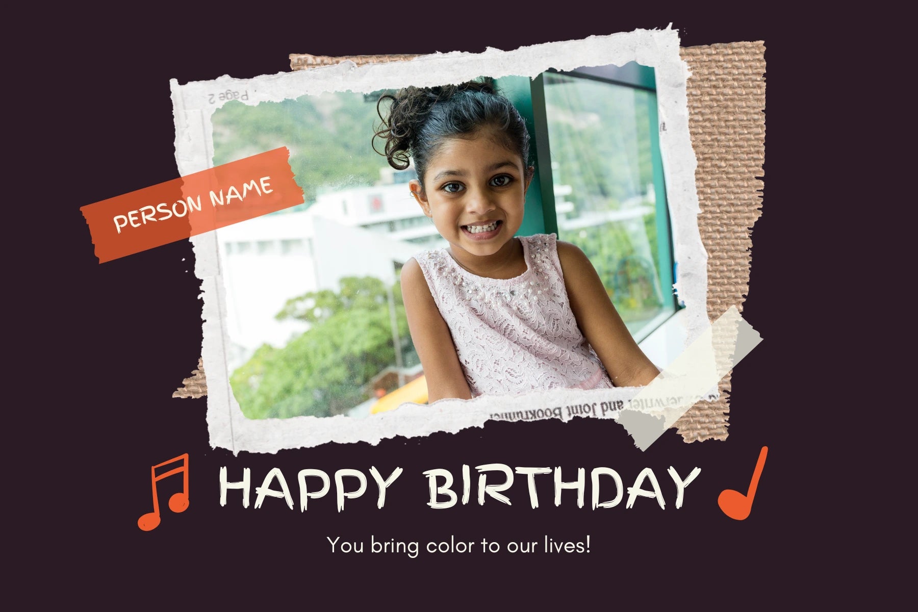 Personalized Birthday Photo Lithophane Frame For Kids – CraftNix.com